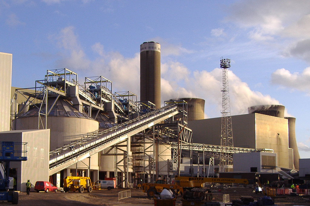 BMH Technology - Bioflame solution delivered to Drax Power Station, UK