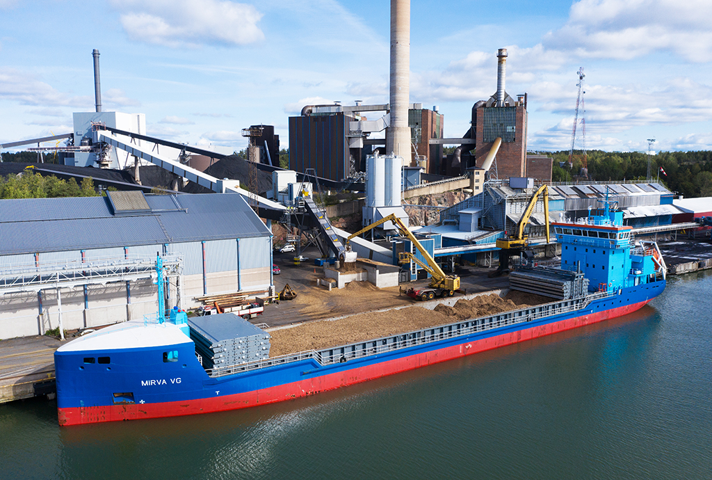 BMH Technology - Biomass Fuel Handling solution delivered to Naantali ...